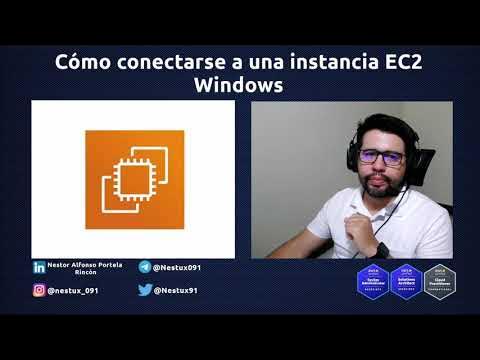 Cómo conectarse por RDP a una instancia EC2 con Windows | Video 06 #AWS #EC2 - YouTube