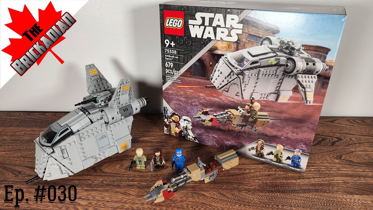 LEGO - Star Wars - Set #75338 - Ambush on Ferrix - Speed Build - Review ...