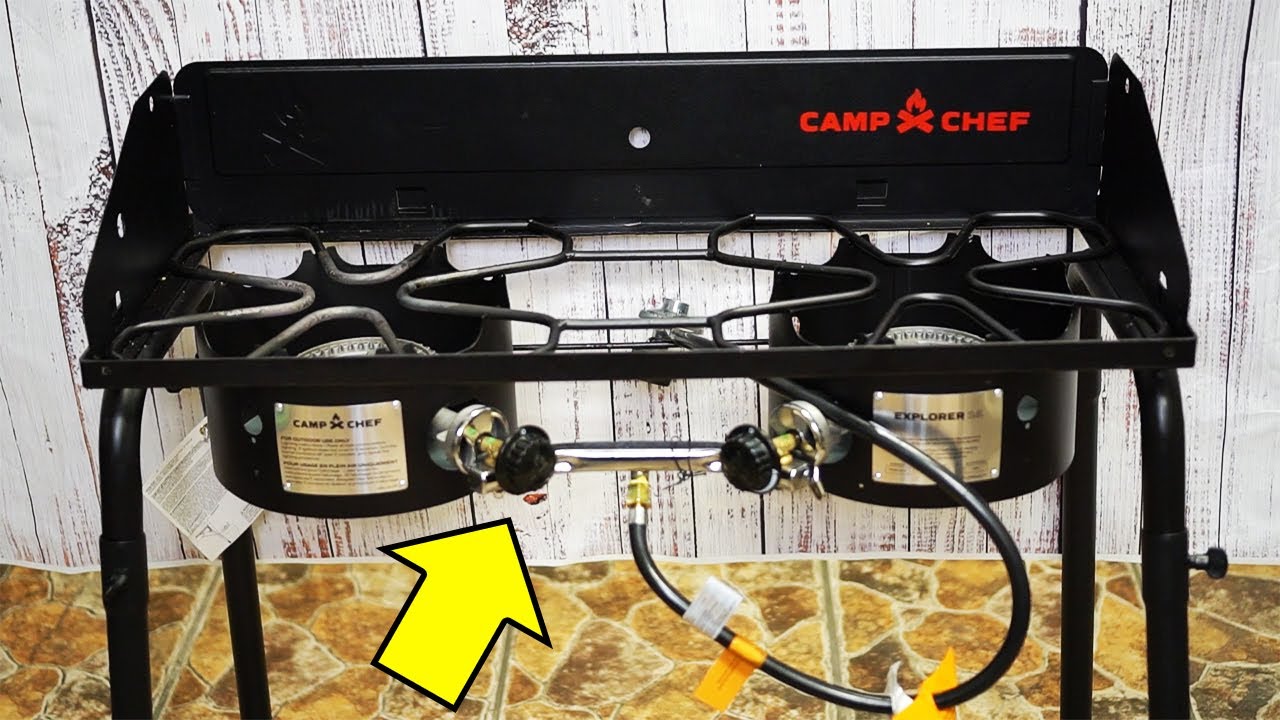 Camp Chef EX60LW Explorer 2 Burner Outdoor Camping Modular Cooking ...