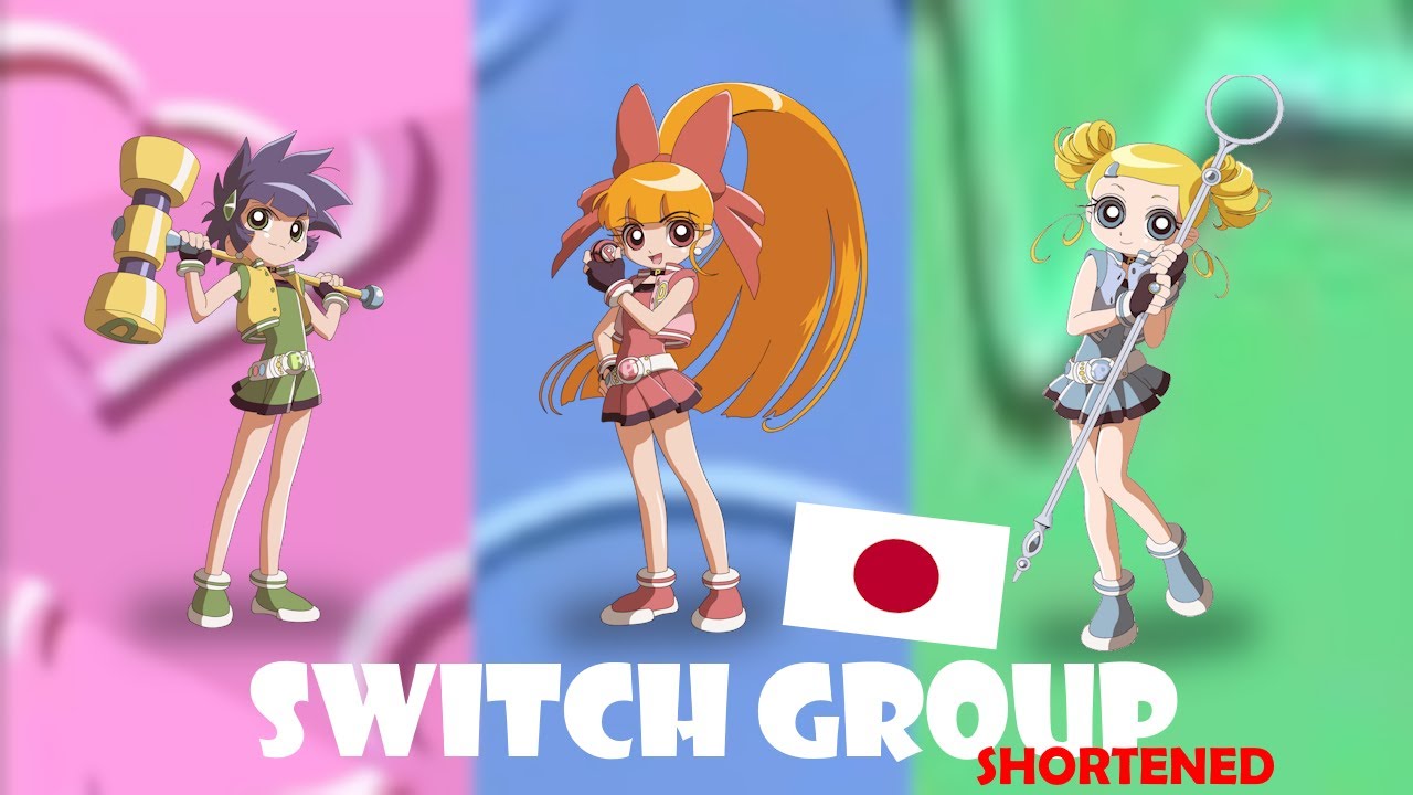 PPGZ Switched Japanese Shortened Group Transformation - YouTube