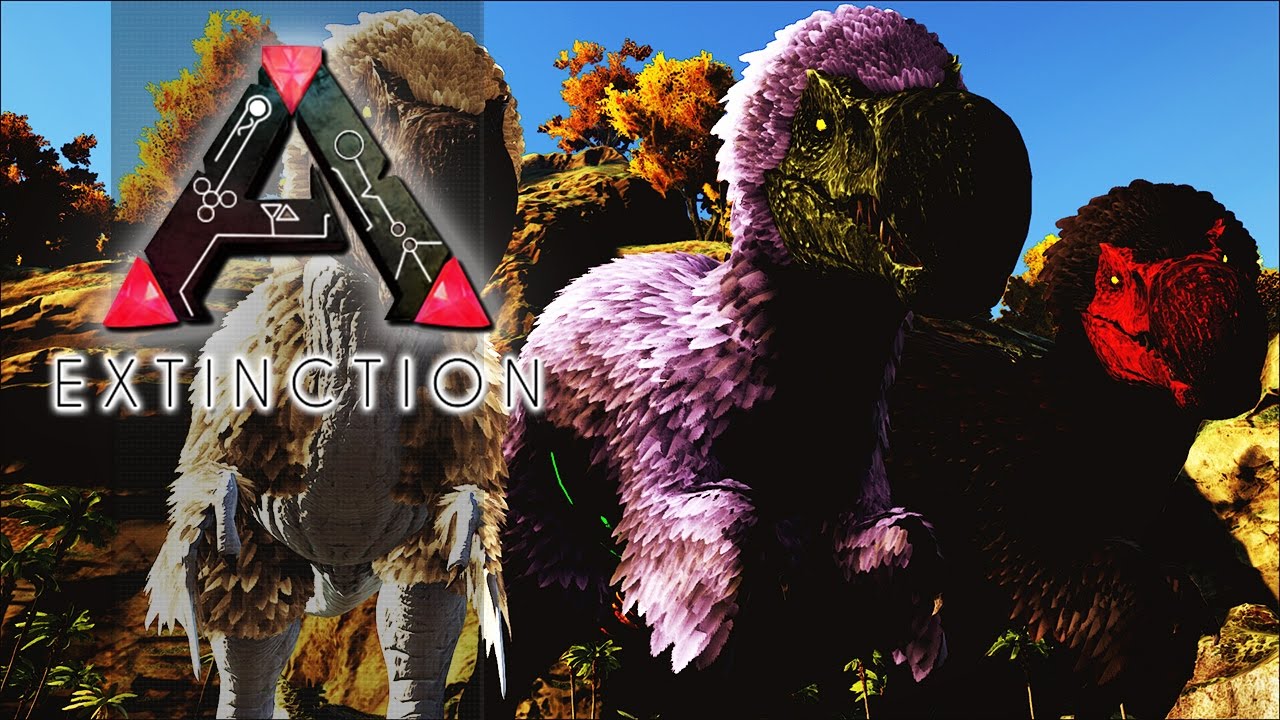 ARK EXTINCTION CORE EP08 - DodoRexy de Poison & Matando Alphas Stego ...