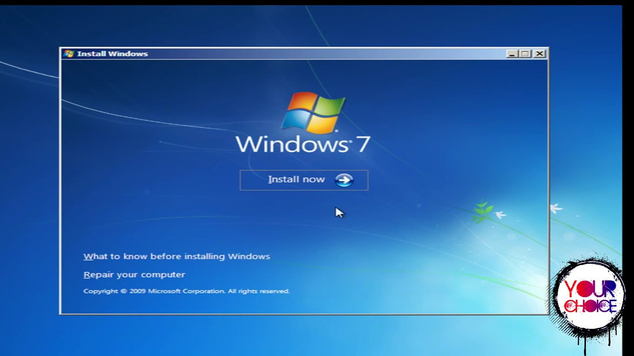 How to Formatting and Clean Install of Windows 7 by Md Masud Ansari ...