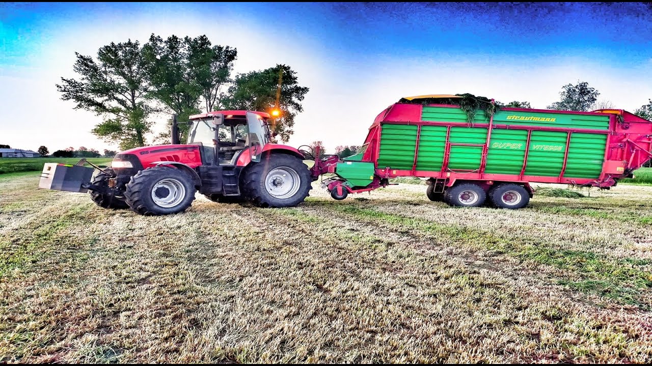 Sianokiszonka 2020 Case Puma 125 + Strautmann - YouTube