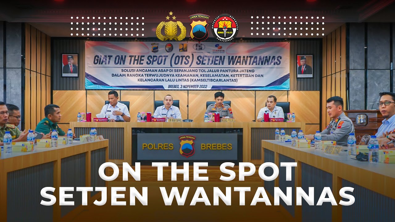 ON THE SPOT SETJEN WANTANNAS : SOLUSI ANCAMAN ASAP DI SEPANJANG JALAN ...
