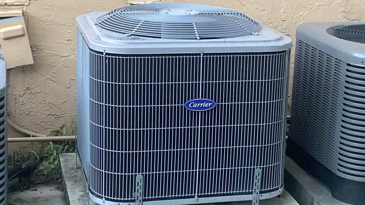 2017 Carrier Comfort Series 2-Ton Central Air Conditioner - Starting Up ...