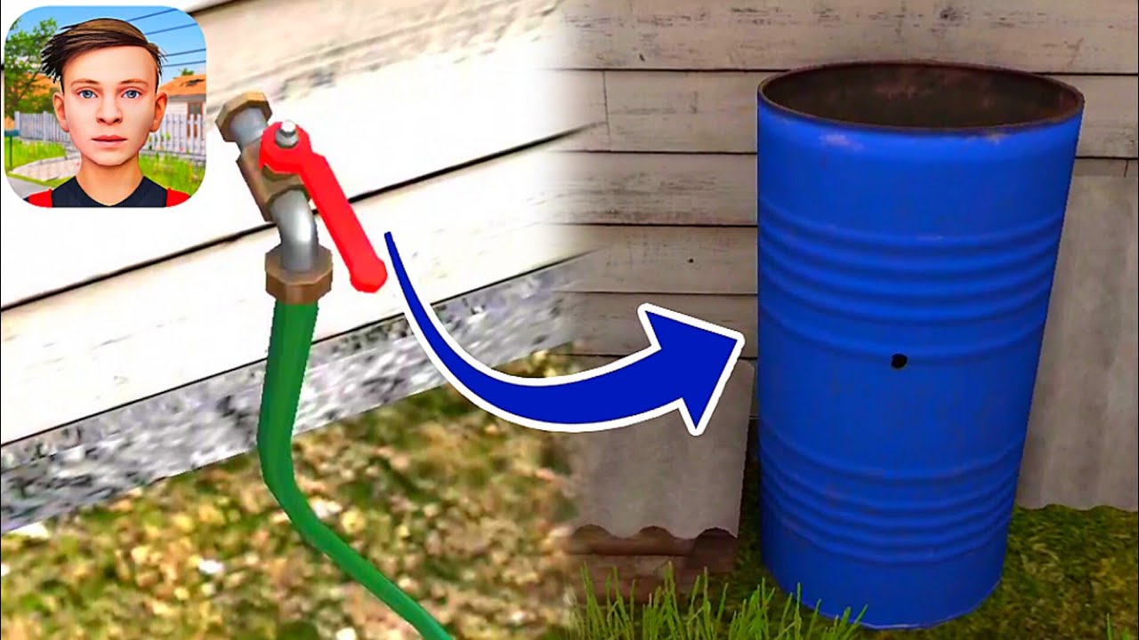 How To Reach Items Stuck In The Barrel Bottom In SchoolBoy Runaway Act 1 (Tutorial Gameplay ...