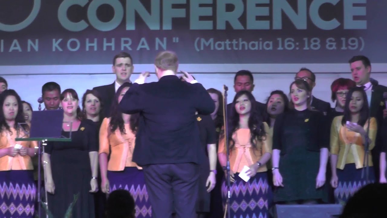 Cor CF1 + Mizoram Synod Choir - Calon Lan - YouTube