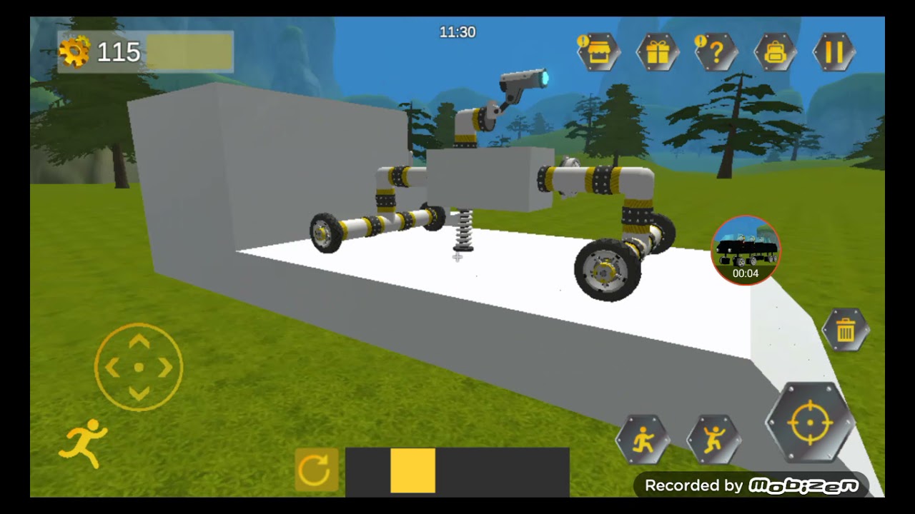 evercraft mechanic online sandbox from scrap RC car day / night - YouTube