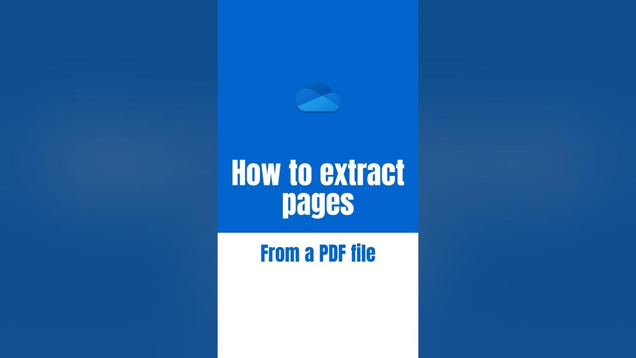 How To Extract Pages From A PDF YouTube how-to-extract-pages-from-a-pdf-youtube