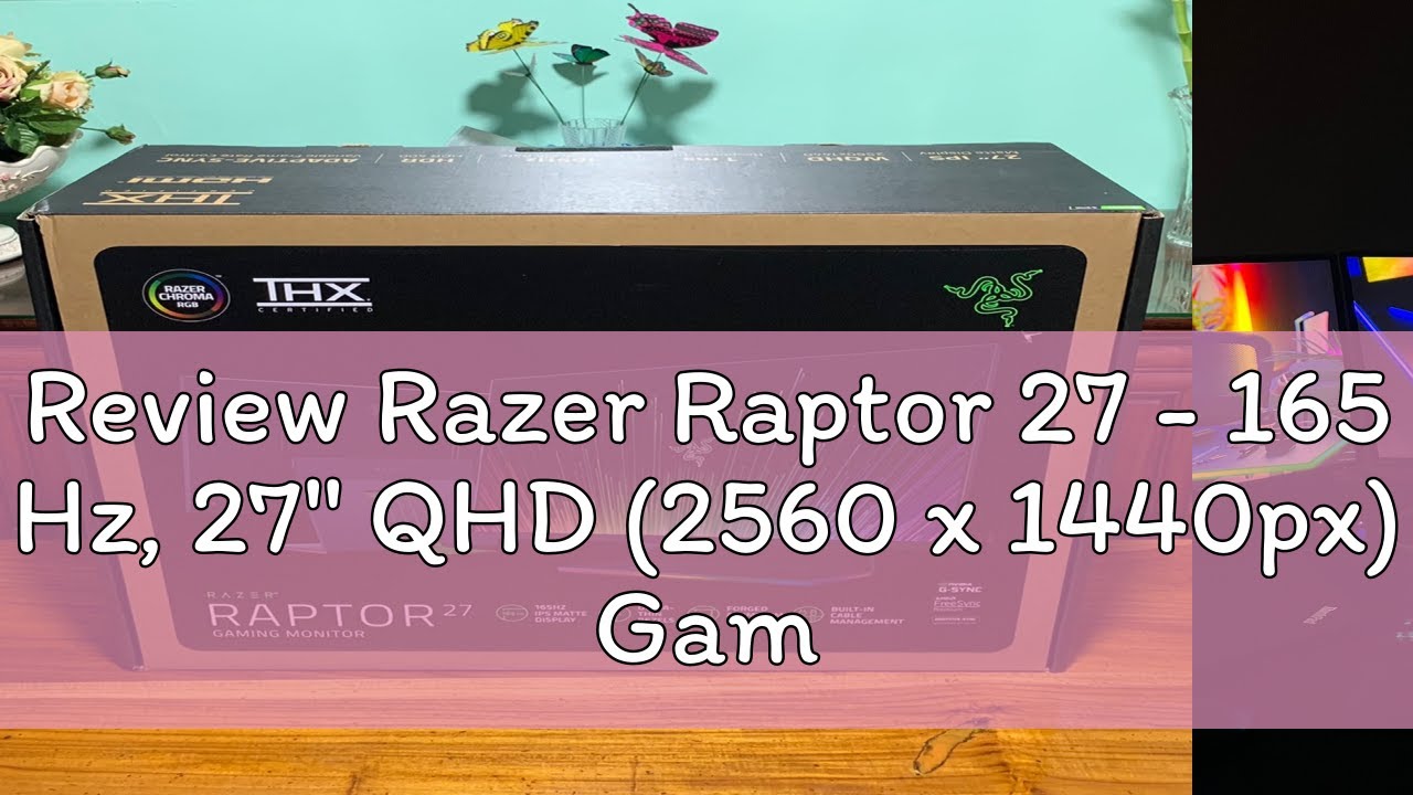 Review Razer Raptor 27 - 165 Hz, 27" QHD (2560 x 1440px) Gaming Monitor ...