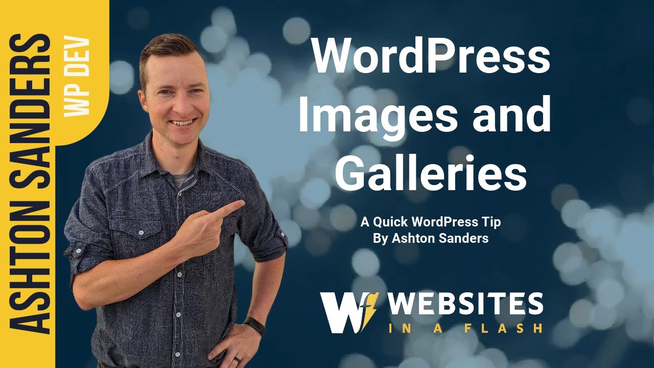 WordPress Images and Galleries Explained (Gutenberg) - YouTube