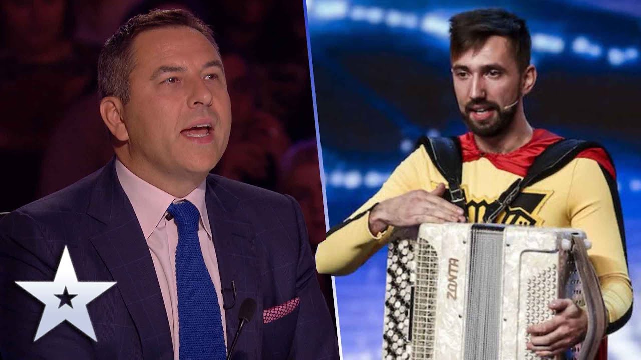 Comical accordion act hilariously winds up the Judges! | Britain’s Got ...