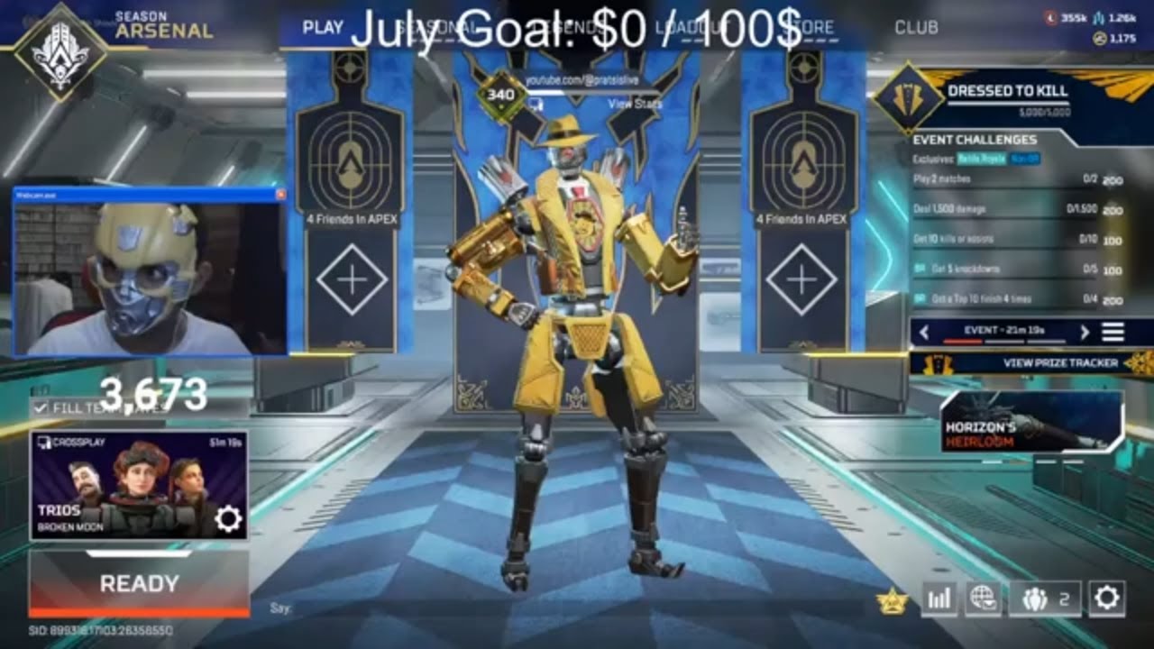 🔴 SPECIAL COSPLAY STREAM ! #ApexLegendsLive - YouTube