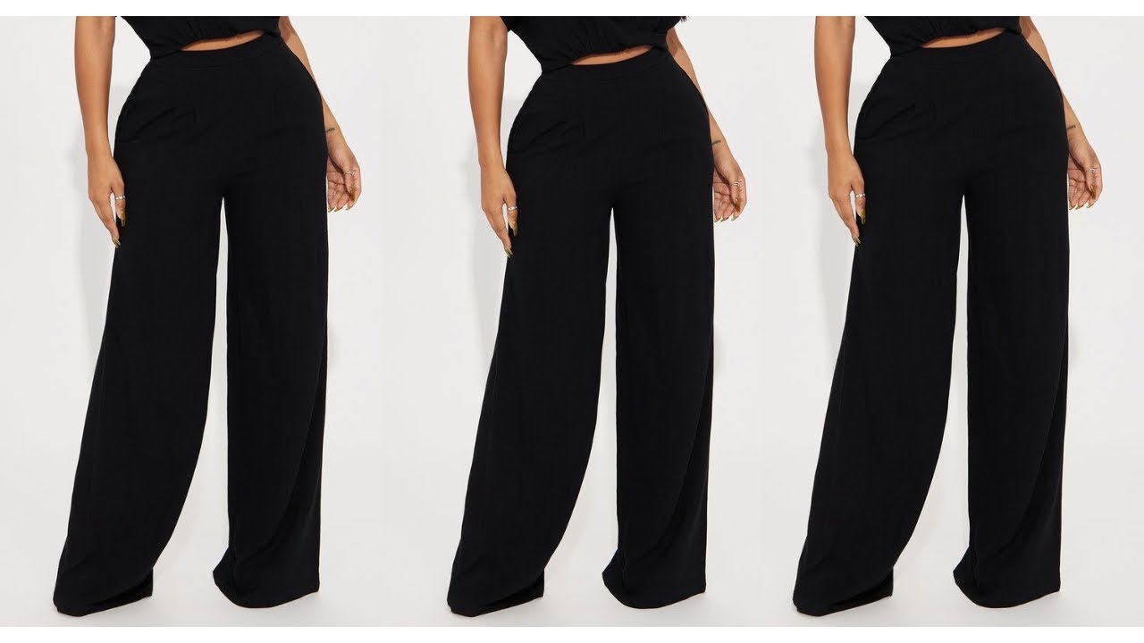 Draft your own loose fit trouser pattern from scratch! 🧵 Perfect for ...