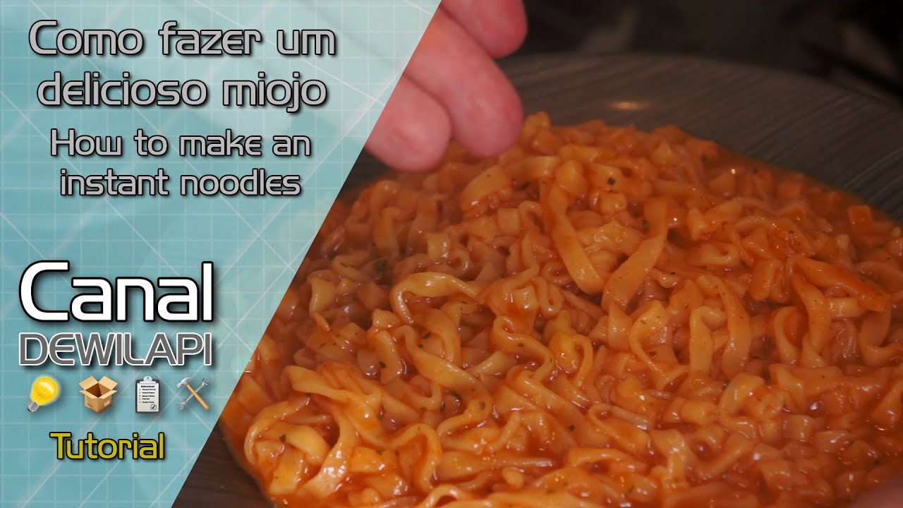 Como fazer um DELICIOSO MIOJO utilizando somente os itens que vem na ...