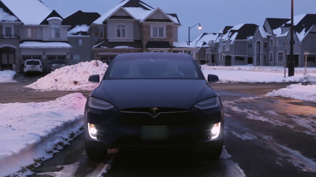 Tesla Model X Dance Easter Egg - YouTube