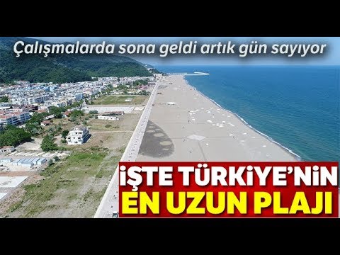Karacabey Boğazı Plajı Havadan Görüntülendi