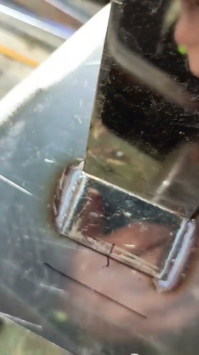 Сварка🖐️крепление конуса😀 #полуавтомат #welding #ручная_работа #ремонт ...