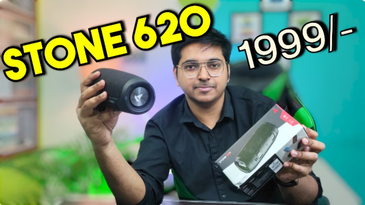 BOAT Stone 620 Bass Test⚡12 WATT⚡ Unboxing 🔥 Best Bluetooth Speaker ...