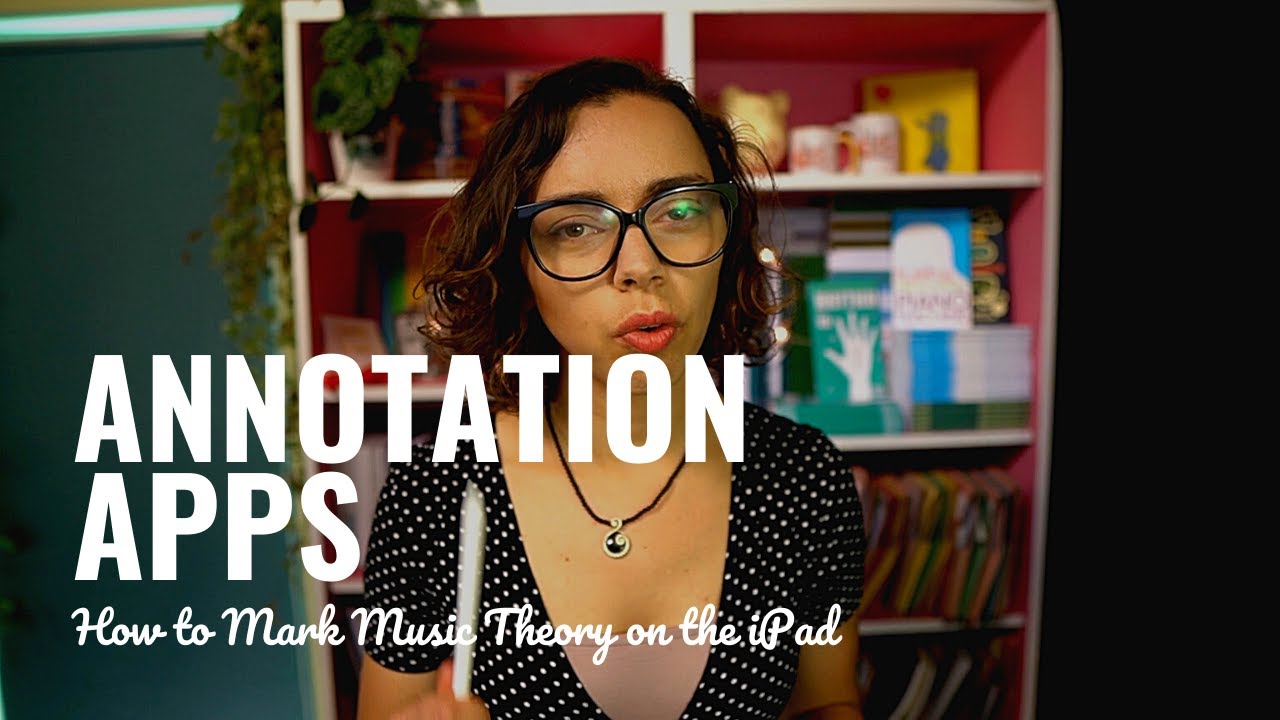Annotation Apps for Teachers How to Mark Music Theory on the iPad - YouTube