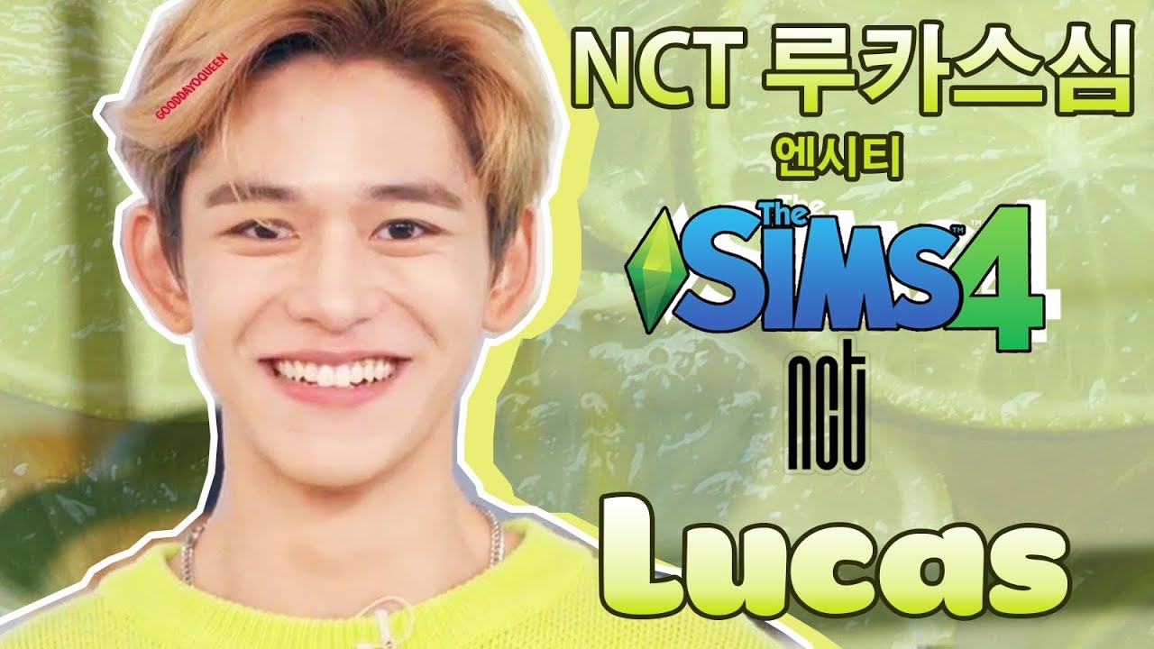 💚Sims 4 NCT | Create A Sim | #2 Lucas 루카스 (+CC links download) - YouTube