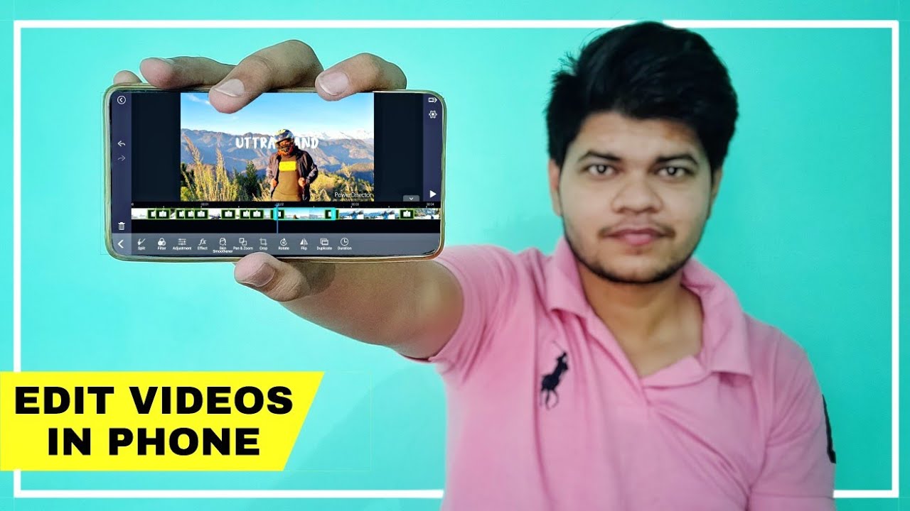 Learn VIDEO EDITING in PHONE | TUTORIAL - YouTube