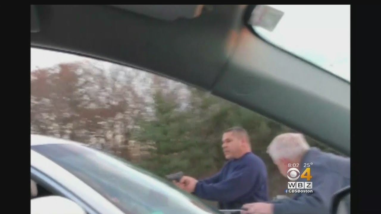 Armed Man Stops Mass Pike Road Rage Incident - YouTube