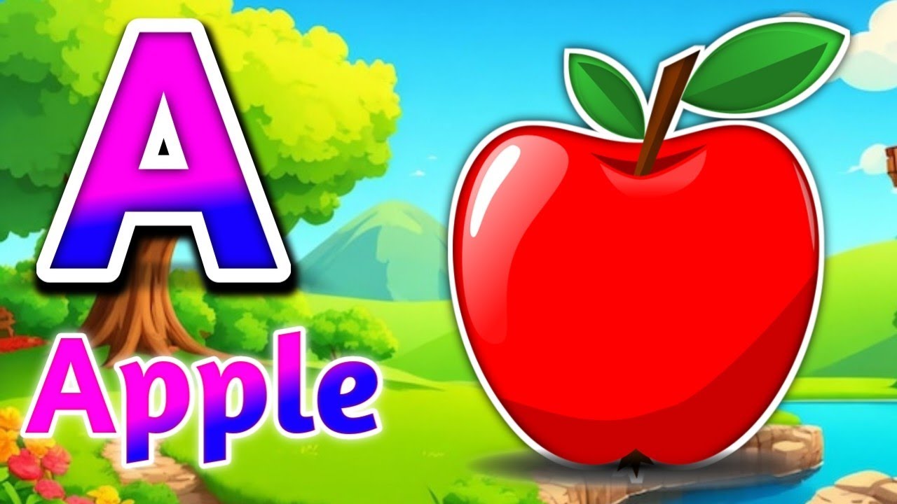 One two three, 1 to 100 counting, ABC, A for Apple, 123 Numbers, learn ...