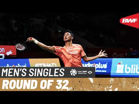 POLYTRON Indonesia Open 2026 | Alwi Farhan (INA) vs Lakshya Sen (IND) | R32