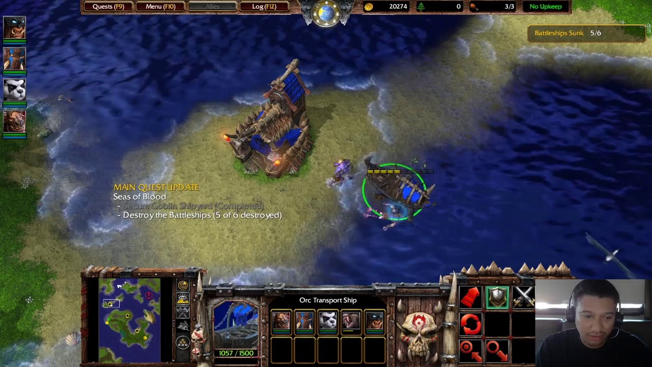 Warcraft 3 Reforged TFT Bonus Campaign part 4 - YouTube