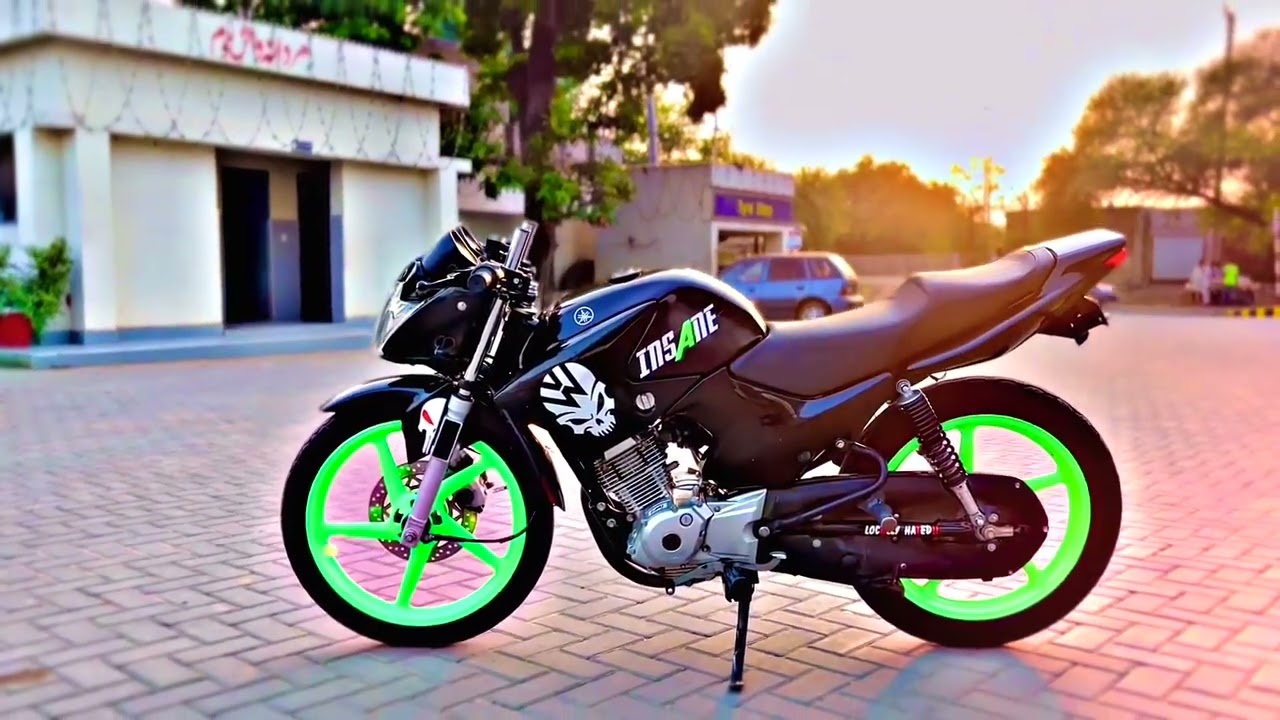 YAMAHA YBR 125 MODIFED | MODIFICATIONS | REVIEW | WRAPPED | TIKTOK ...