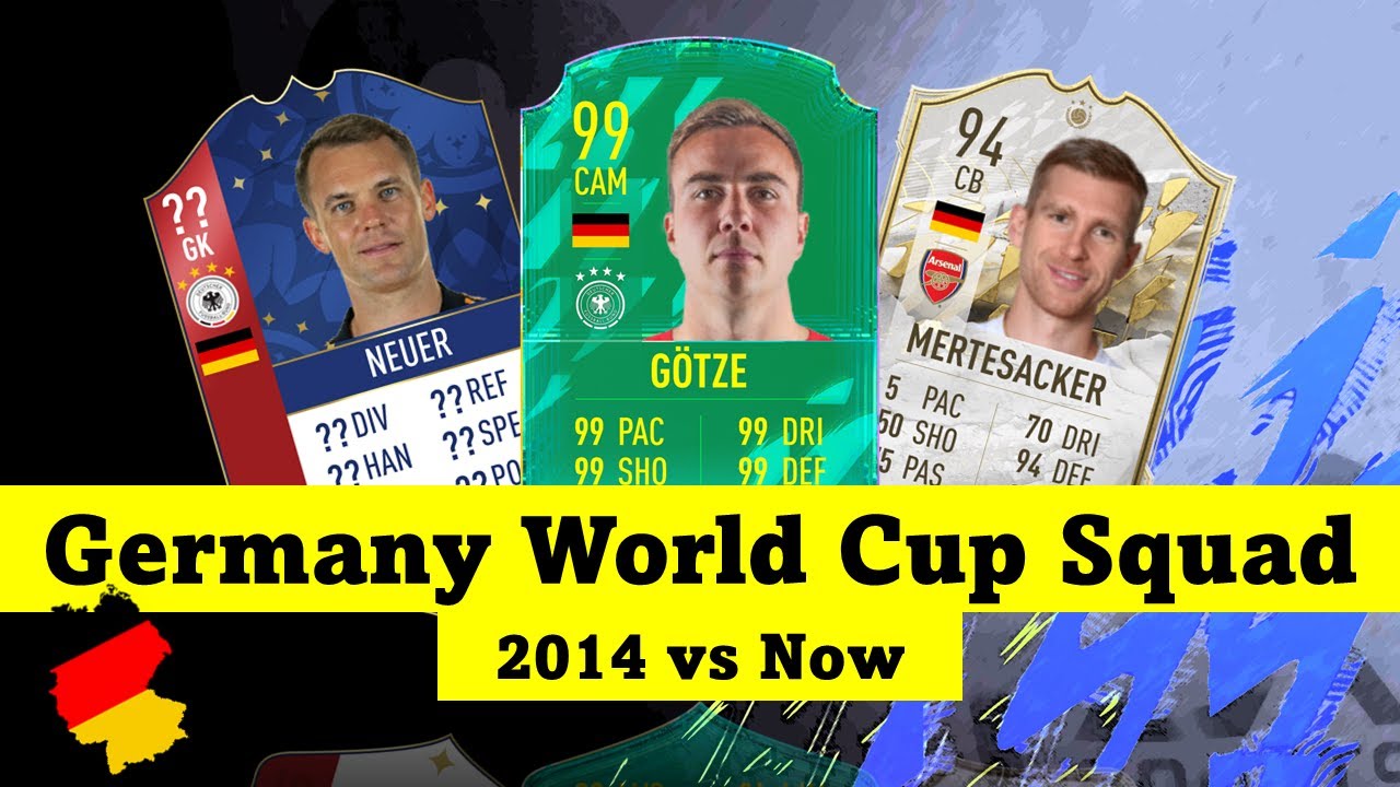 FIFA 22 | GERMANY 2014 WORLD CUP WINNING TEAM!! - Where are they NOW ...