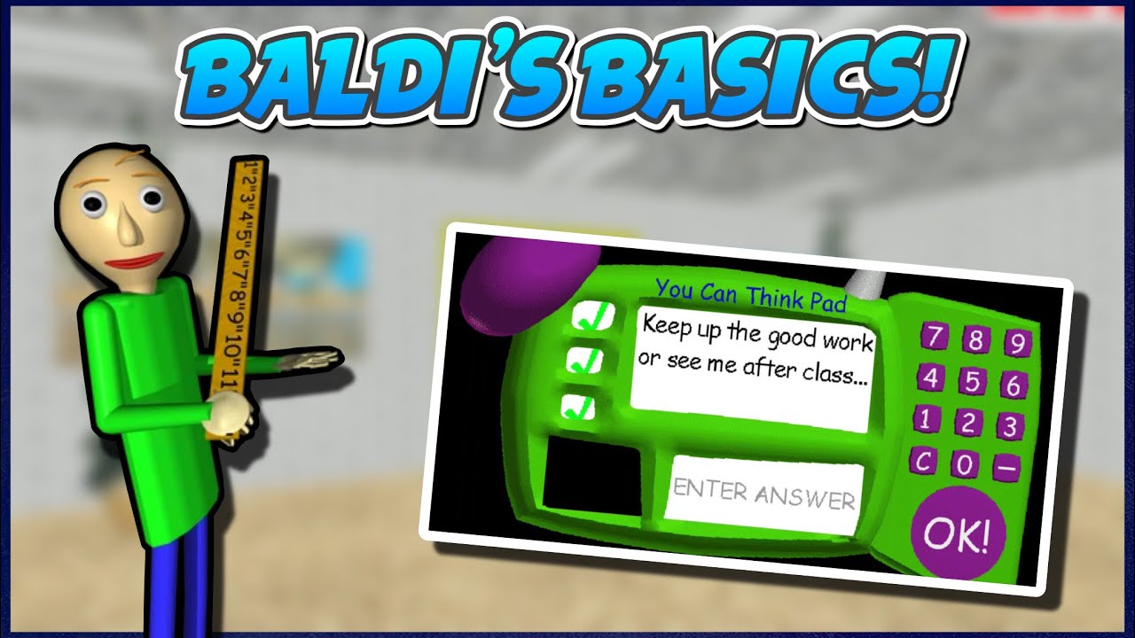 Revisiting Baldi's Basics on Android! Playing Endless Mode! - YouTube