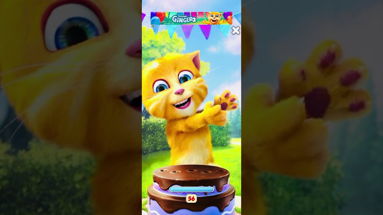 Talking Ginger Cat New Funny gameplay# episode 103 - YouTube