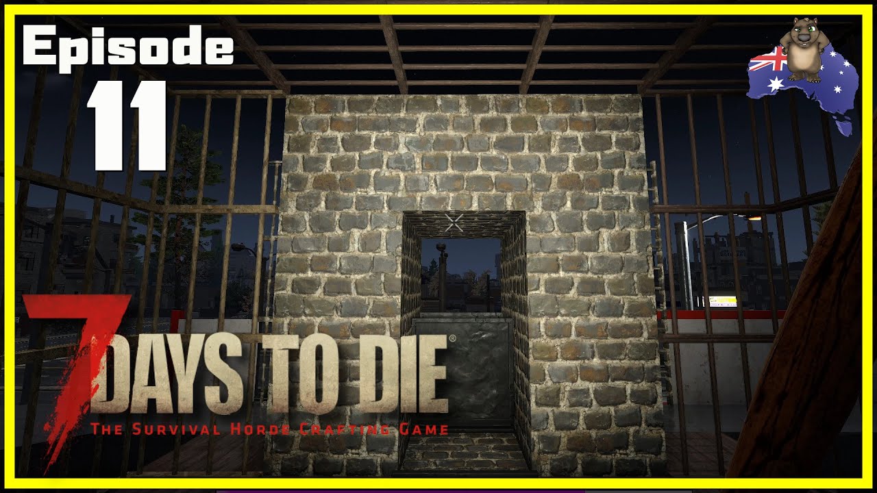 Working on the Horde Base | 7DTD Alpha 21 | Ep.11 - YouTube