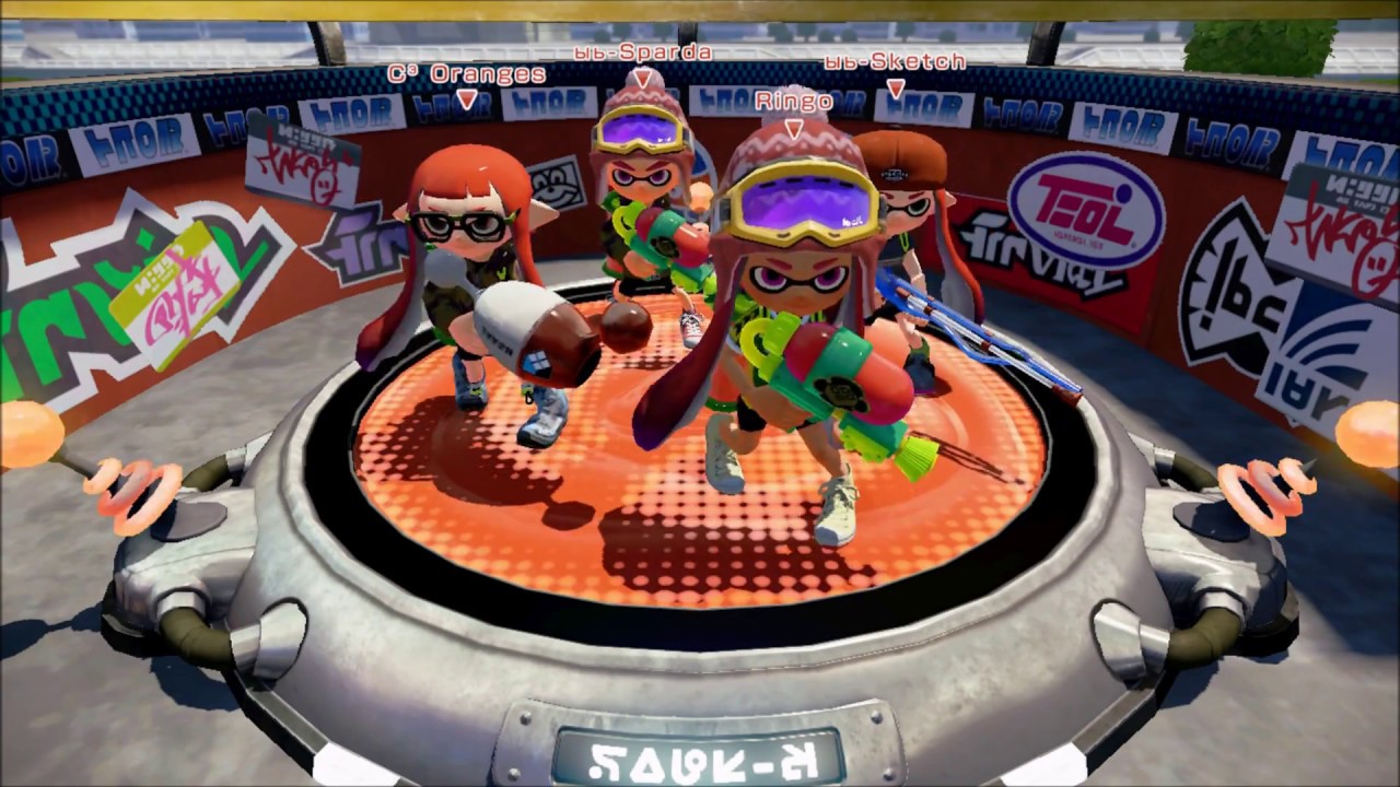 Splatoon S+99 Twin Squad with Orange (The fruit team!) - YouTube