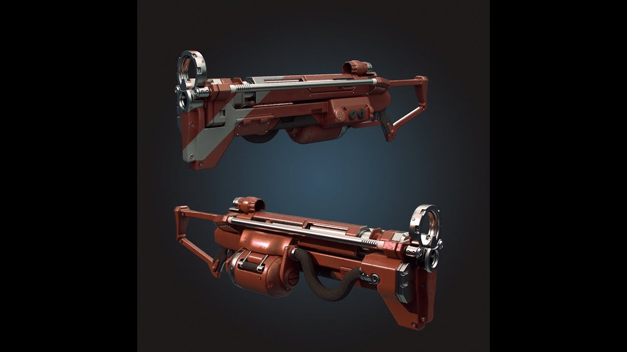 Gun design for Neon Giant - YouTube