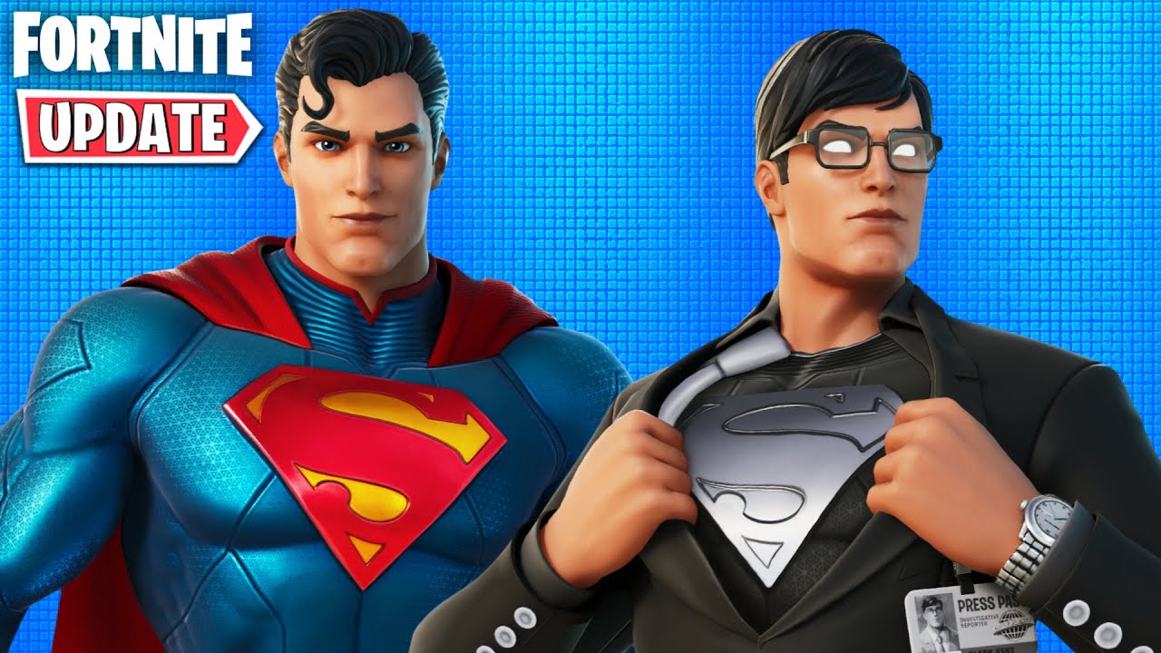 Fortnite New Superman Update + Gameplay! (Fortnite New Update) - YouTube