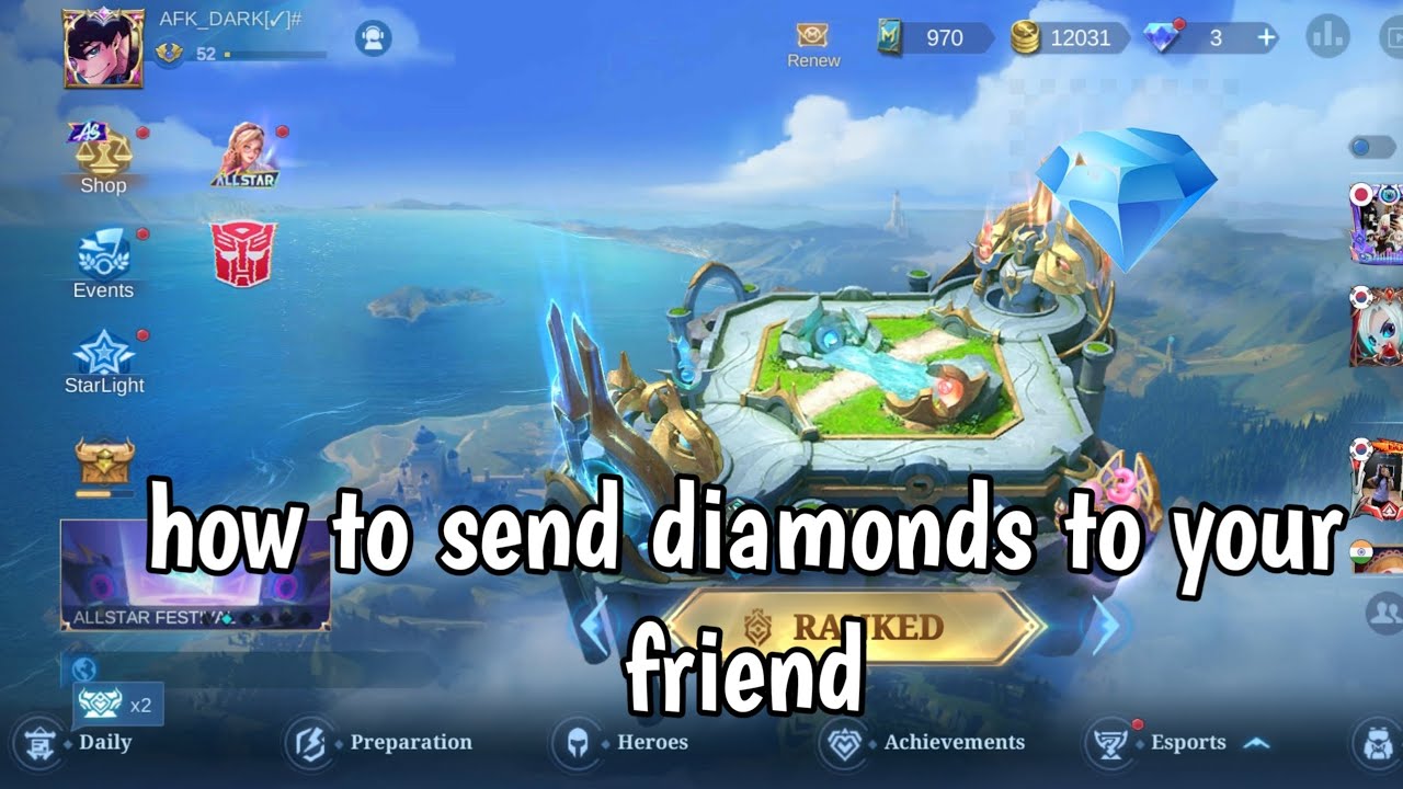 How to send diamonds to your friend without top-up 2023 💎 Mlbb # ...