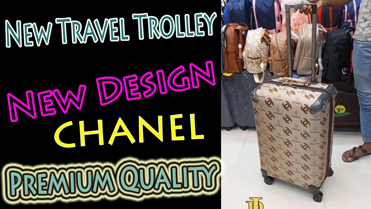 New Travel Trolley Of CHANEL | Premium Quality Luggage For Man's ...