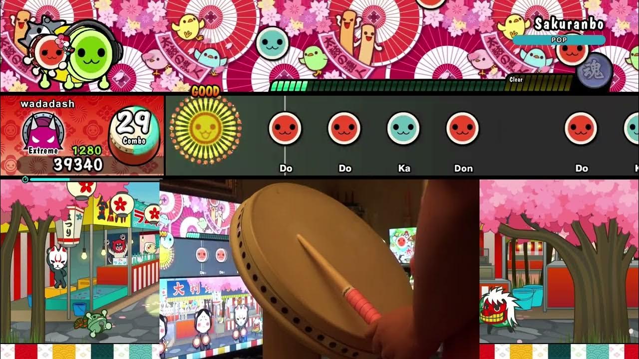 Ai Otsuka - Sakuranbo 全良【Taiko: Rhythm Festival】 - YouTube