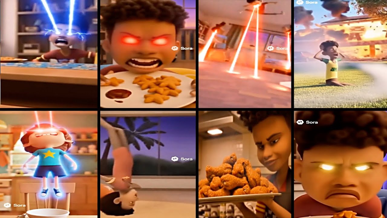 All Chicken Stars and Chicken Wings - YouTube