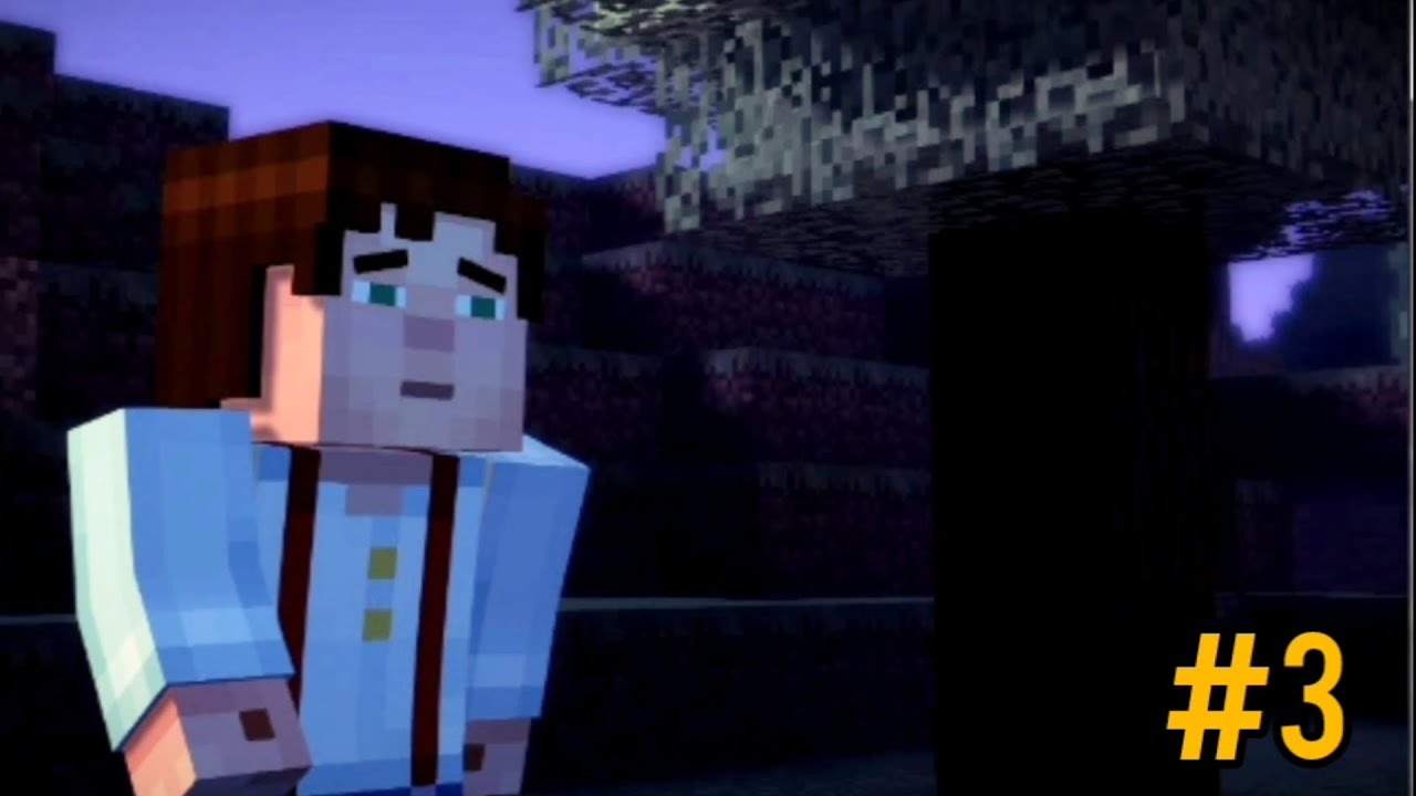 Minecraft story mode EP 1 #3 Robbin is lost - YouTube