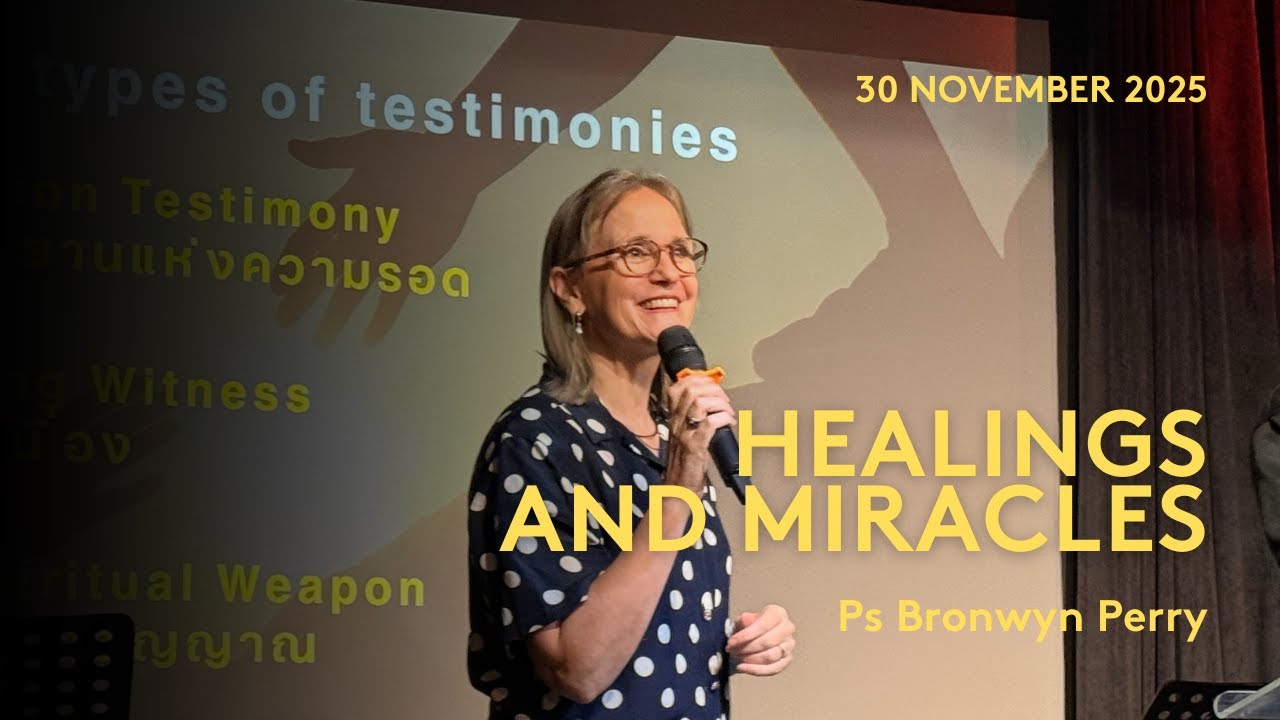 30 NOVEMBER 2025 | Healings and Miracles - Ps Bronwyn Perry - YouTube