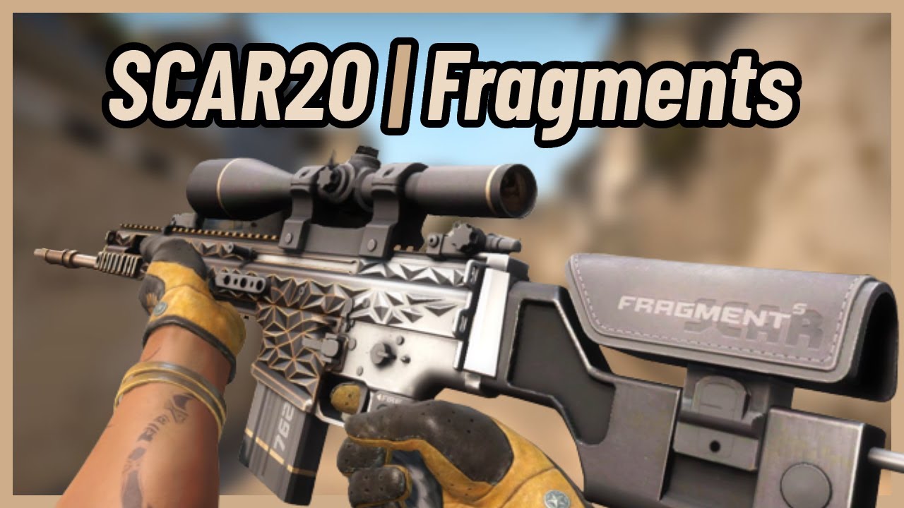 SCAR20 Fragments | CSGO Revolution Case Showcase - YouTube