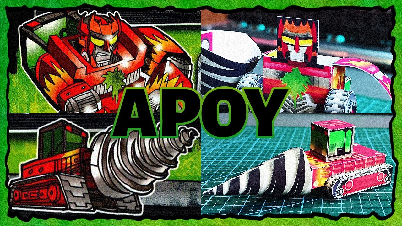 Apoy! | Speed Build | Jomike Tejido's Foldabots (K-Zone - Nov - 2012) # ...