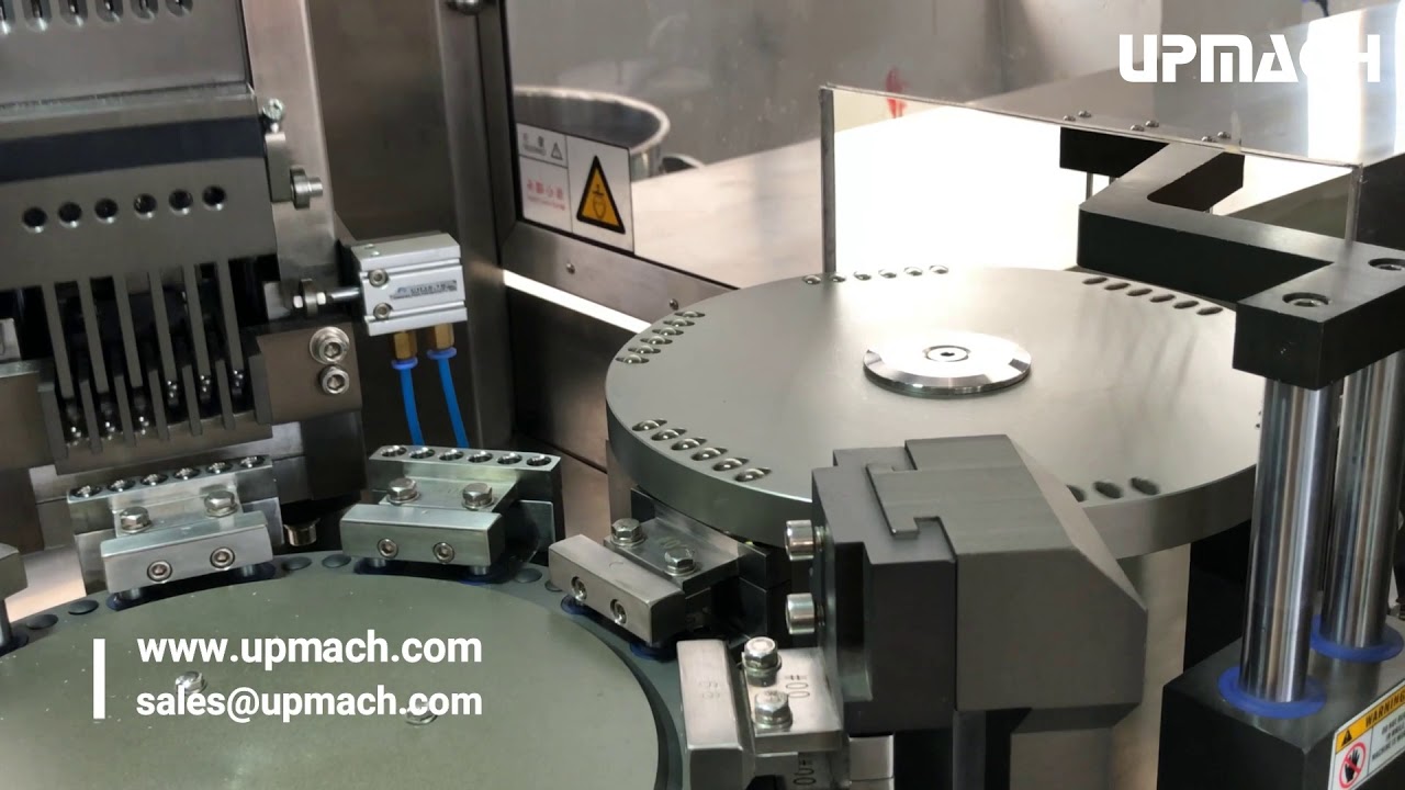 Hard Capsule Liquid Filling Sealing Machine - YouTube