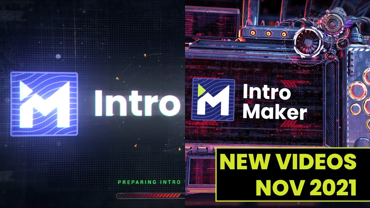 New Intro Maker Video Templates - November 2021 - Customize at ...