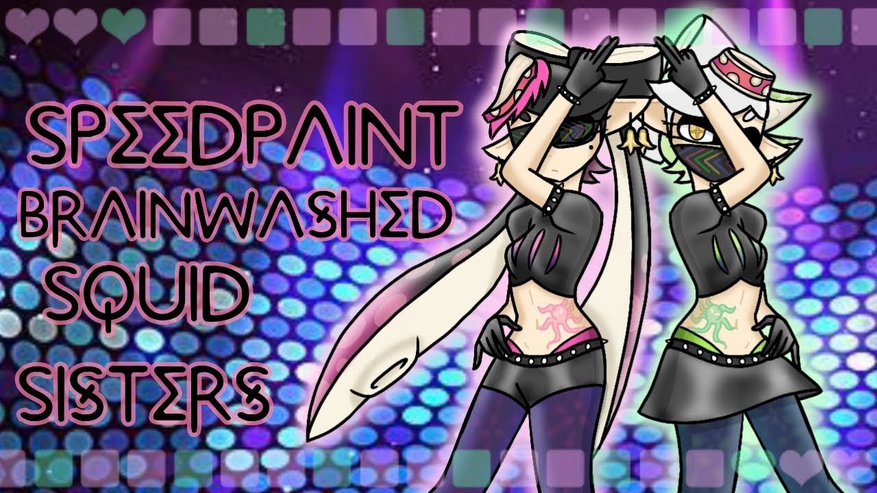 Speedpaint - Splatoon 2 - Evil Callie and Marie - YouTube