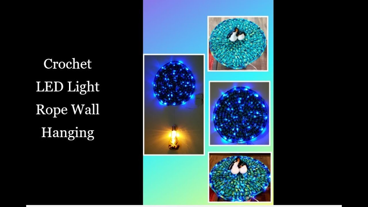 Crochet Rope Light Rug Tutorial | Shelly Lighting